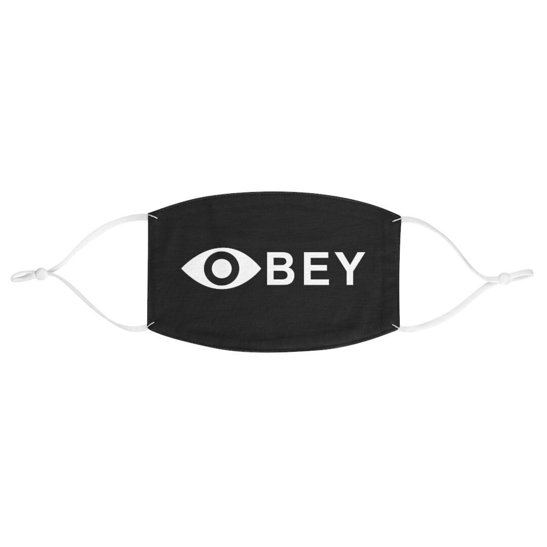 Obey Face Mask - Etsy
