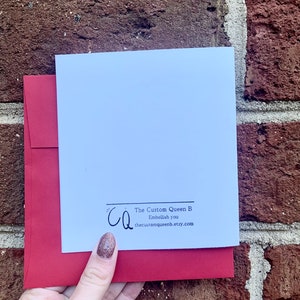 I Promise Valentines Card Handmade - Etsy