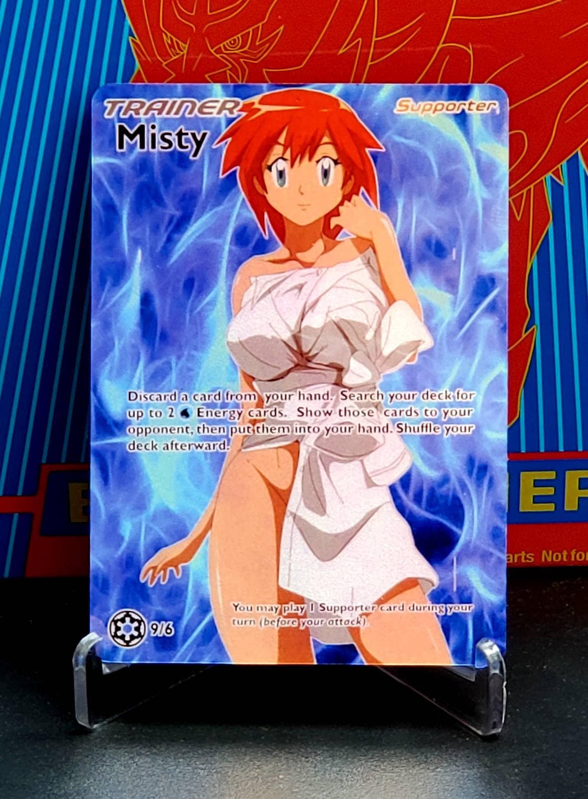 Custom Fan Made Orica Pokemon Card Misty Full Art | Etsy