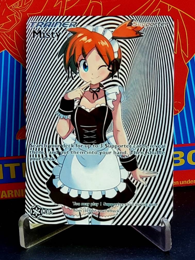 Custom Misty Pokemon Card