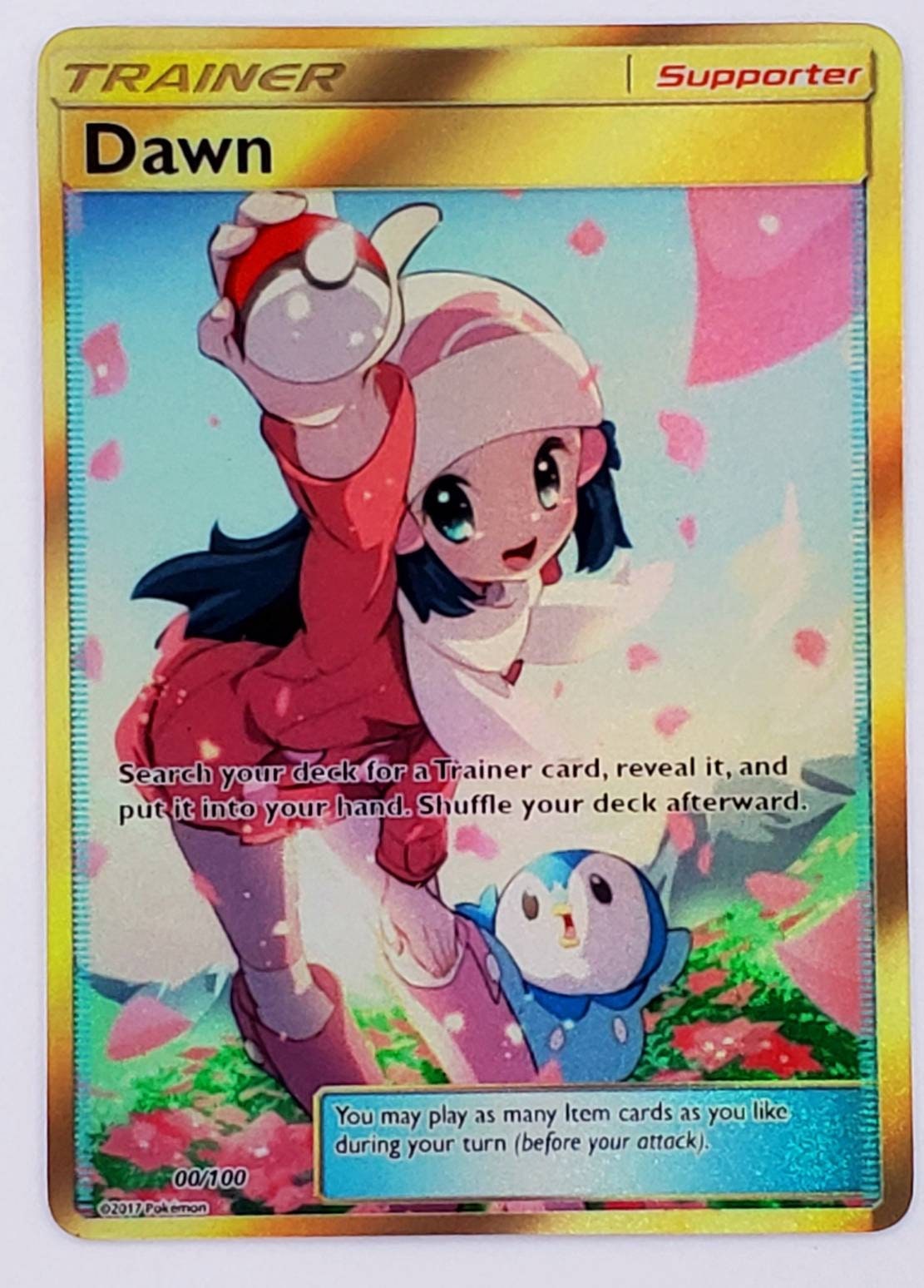 Custom Dawn Pokemon Card