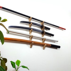 Wooden Multi-size Wall Rack - 5 Layers - Etsy