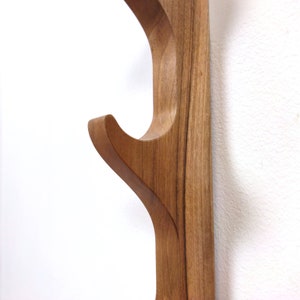 Walnut Wooden Wall Rack - 10 Layers - Etsy