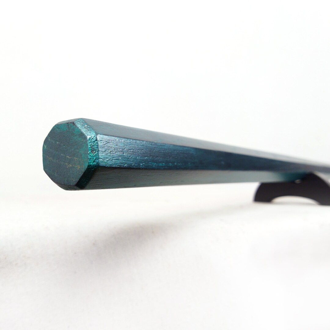 Hand-crafted Octagonal Jo Staff, Emerald - Etsy