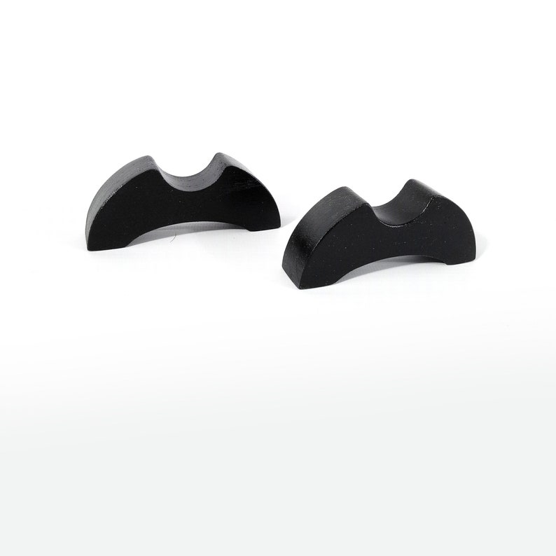 Minimalistic Natural Wood Desktop Stand Holder for Staff - Etsy