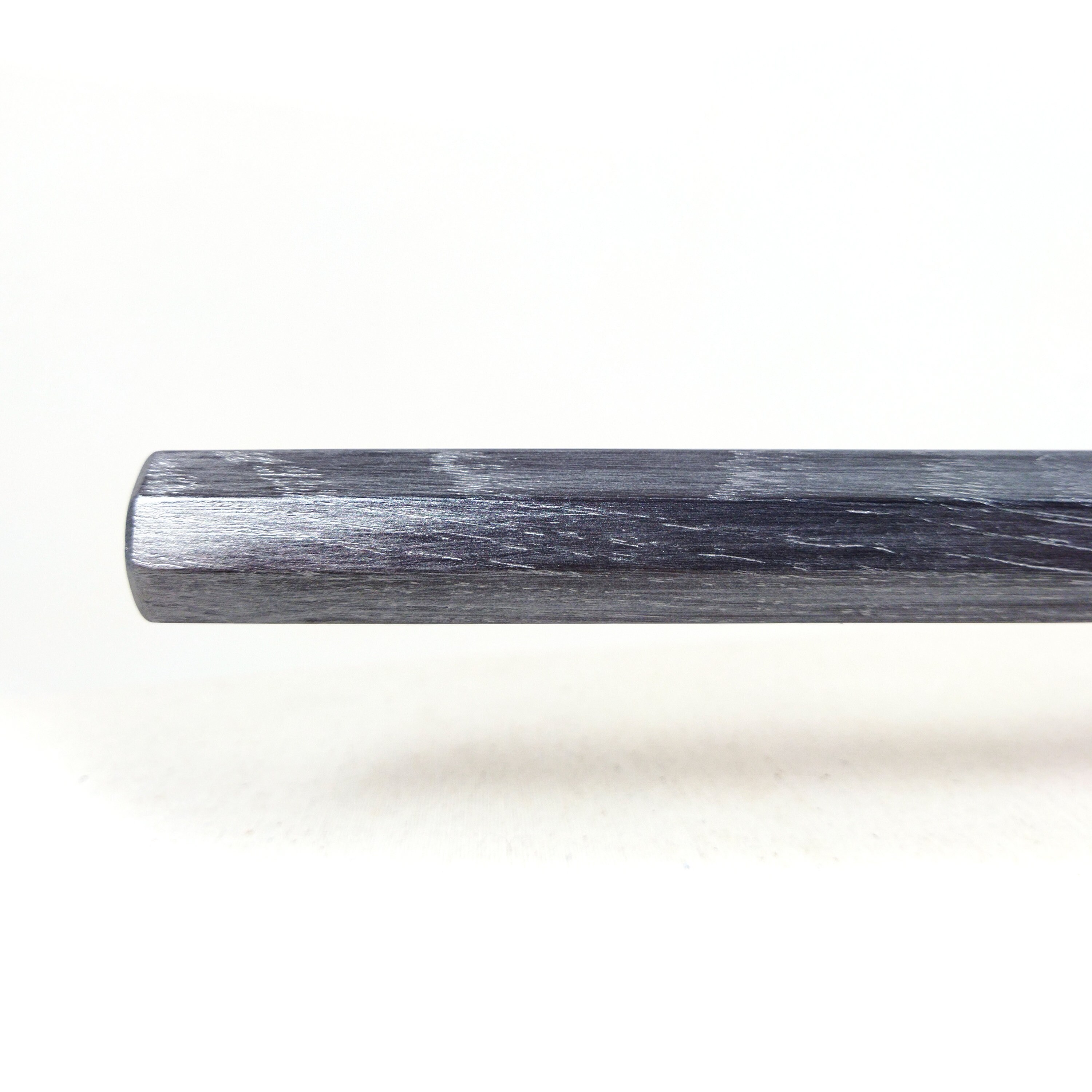 Octagonal Staff, Silver-black Solid Wood - Etsy