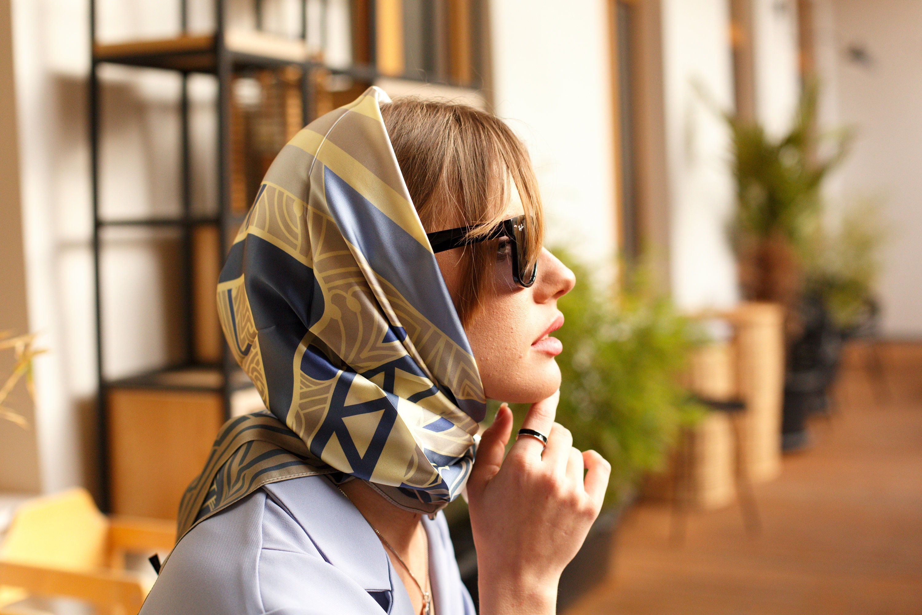 100% Pure Silk Scarf | Real Silk Bandana | Authentic Silk Scarf ...