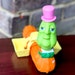 1980s Vintage Strawberry Shortcake Berry Merry Worm Toy Vehicle ...