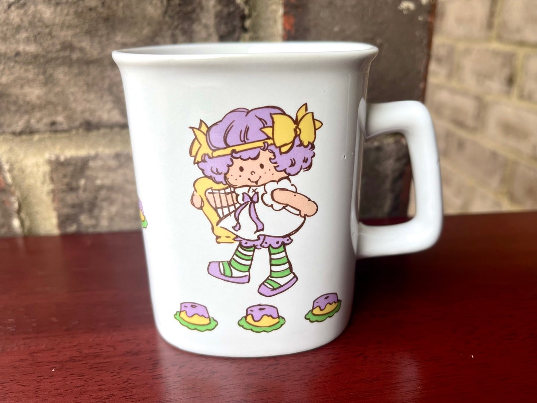 RARE: Vintage Strawberry Shortcake angel Cake and Soufflé Mug Designers ...