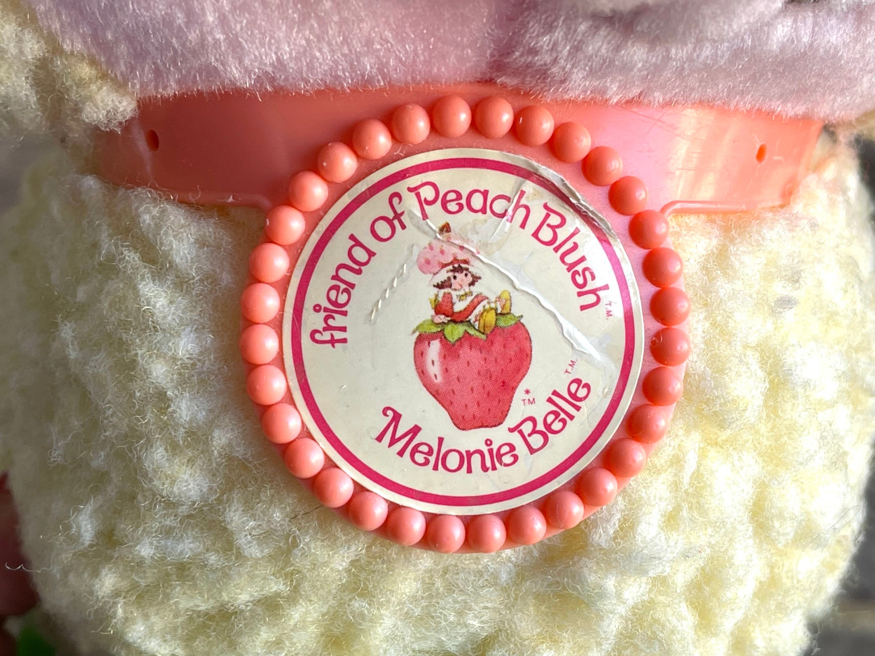 RARE: 1984 LARGE Melonie Belle Plush Toy peach Blush's - Etsy