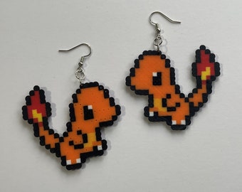 Charmander Earrings - Etsy