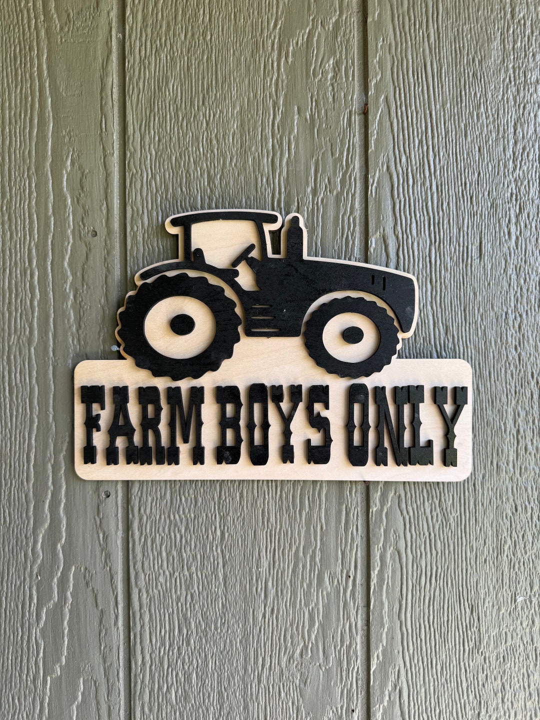 Farm Boys Only Wood Sign, Farm Boy Decor, Boy Room Decor - Etsy