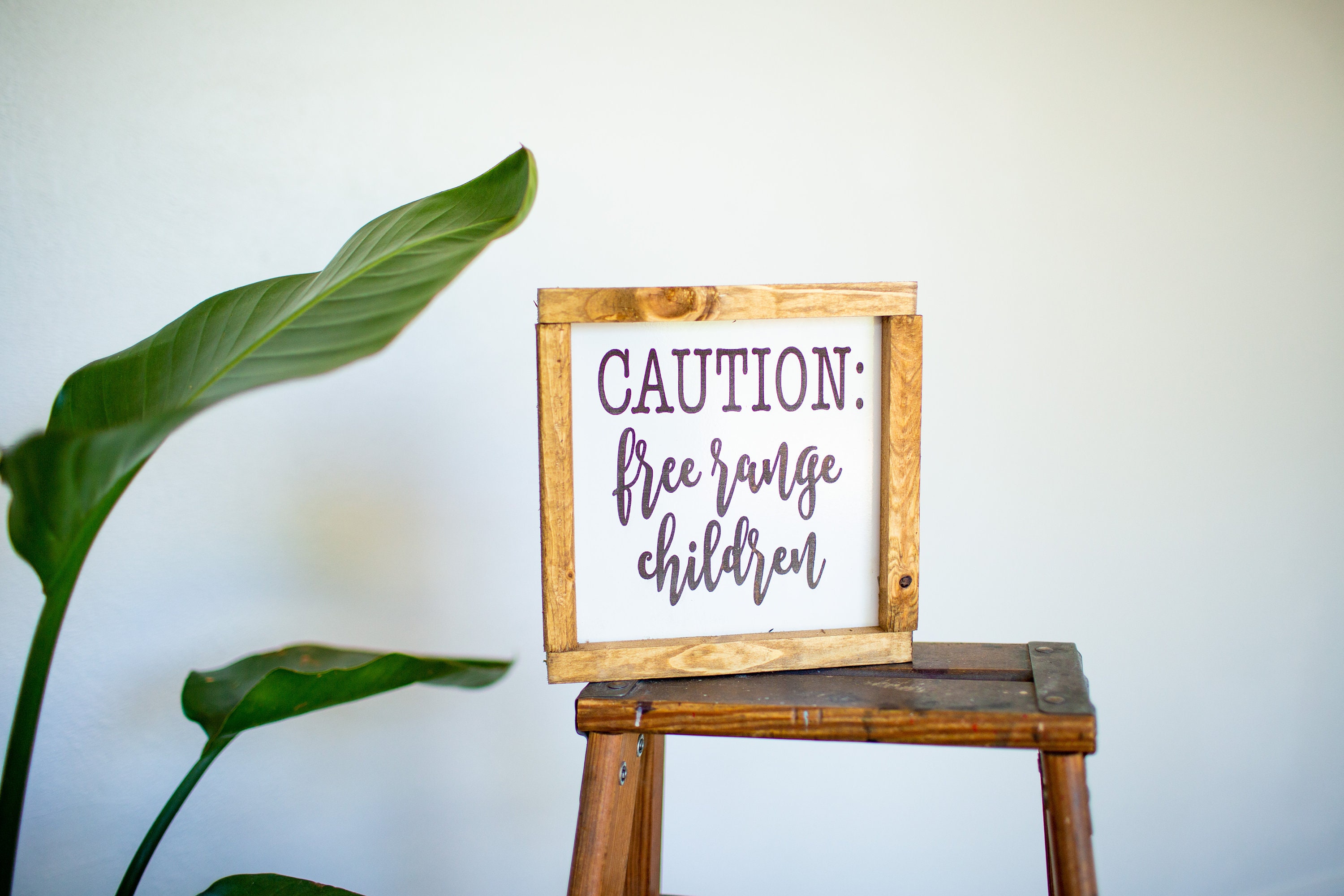 Free Range Children Sign Free Range Children Funny Sign | Etsy