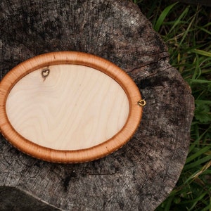 Oval Wicker Photo Frame Decorative Photo Frame With Single Loop Hook - Etsy