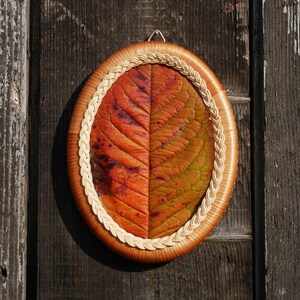 Oval Wicker Photo Frame Decorative Photo Frame With Single Loop Hook - Etsy