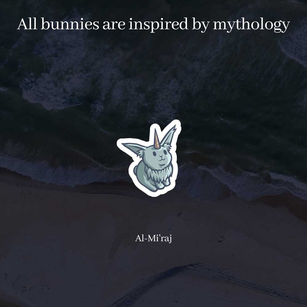 Mythical Rabbits Stickers 9-pack - Etsy
