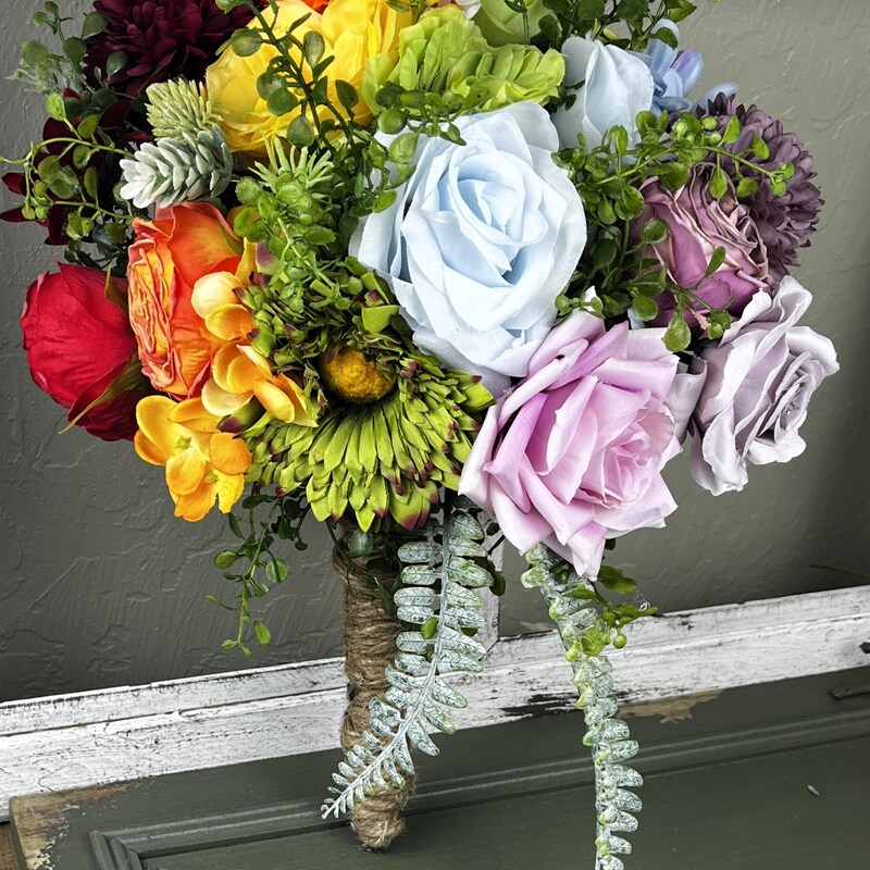 Rainbow Bouquet - Etsy