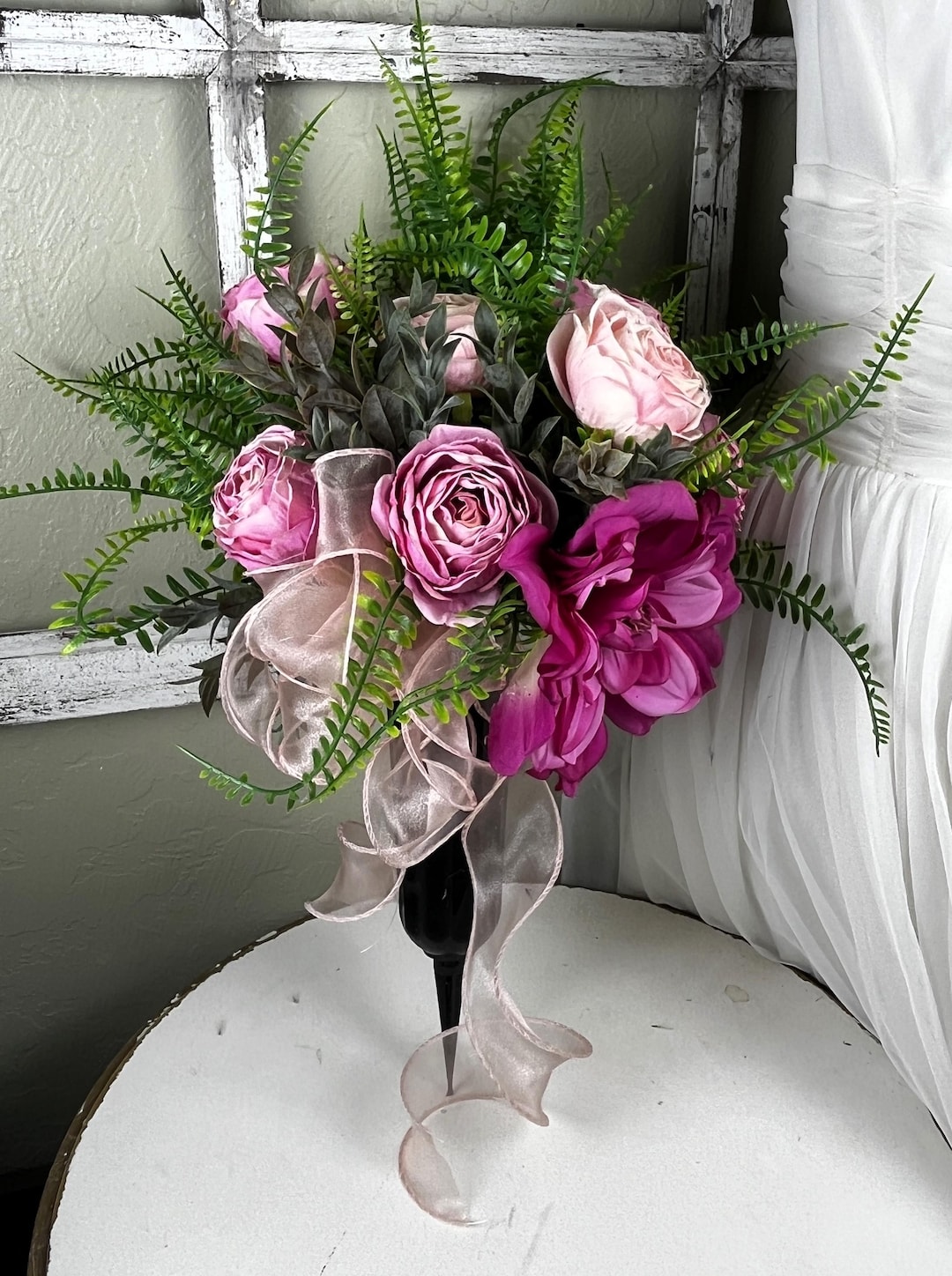 Beautiful Realistic Graveside Flowers, Flowers for Cemeteries, Memorial ...