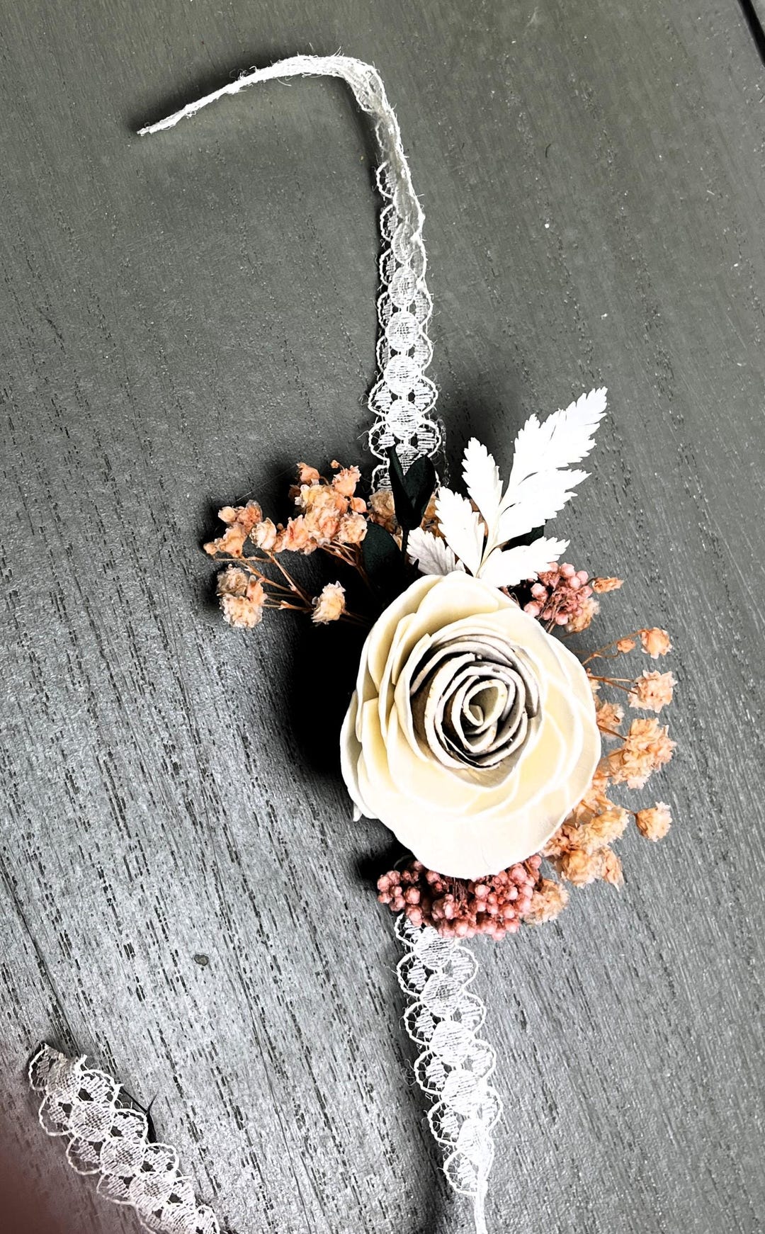 Boho Petite/small Wrist Corsage, Little Girl Corsage, Child's Corsage ...