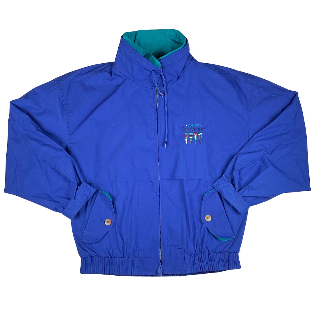 Vintage 80s Windbreaker Jacket - Etsy