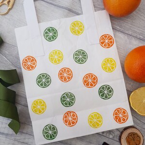 Hand Carved Fruit Ink Stamps, DIY Eco Recyclable Wrapping Paper, Berry ...