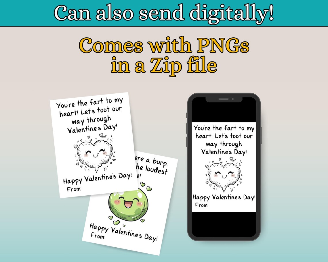 Joke Valentine's Day Cards, Funny Valentines for Kids, Classroom ...