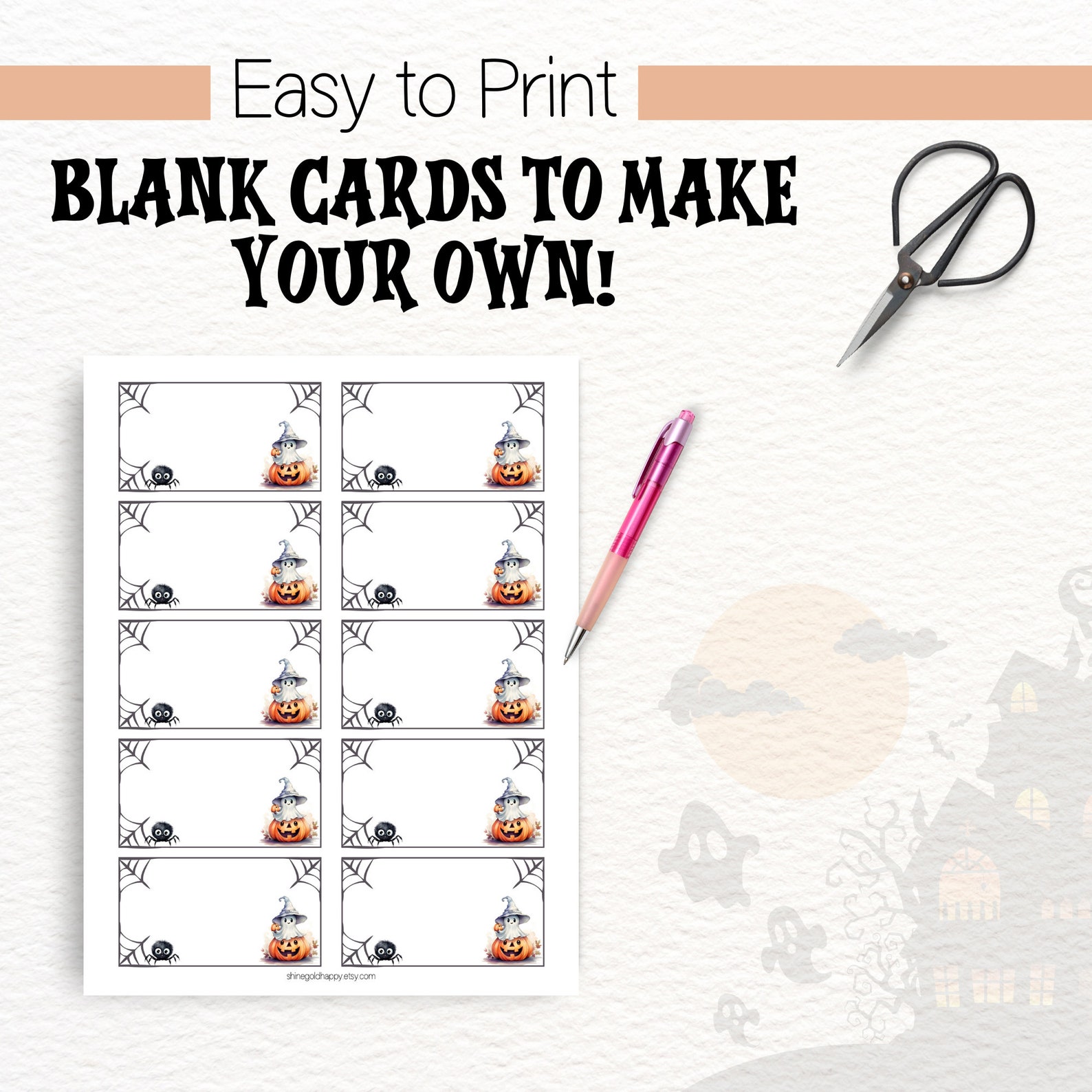 Halloween Charades Game Printable Fun for All Ages Instant Download - Etsy