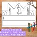 First Birthday Paper Crown, 1st Birthday Crown, Baby First Birthday ...