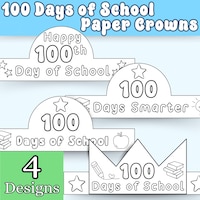 Last Day of School Crown Printable, DIY End of Year Paper Craft, Pre-k ...