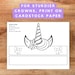 Unicorn Paper Crown, Unicorn Birthday Party, Unicorn Paper Craft ...