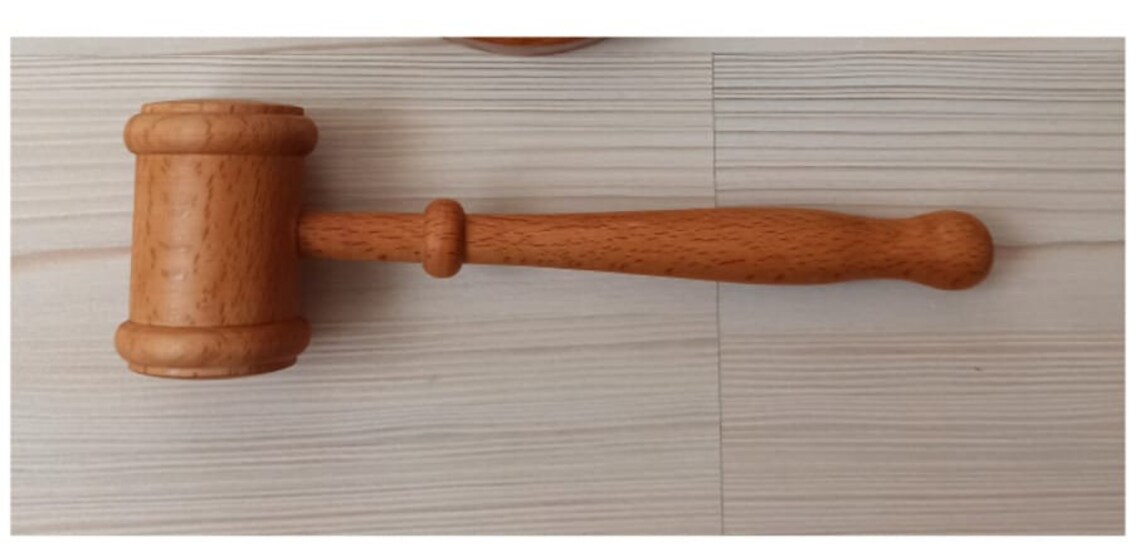Gavel Judge's Gavel Wooden Gavel Pink Gavel Blue - Etsy