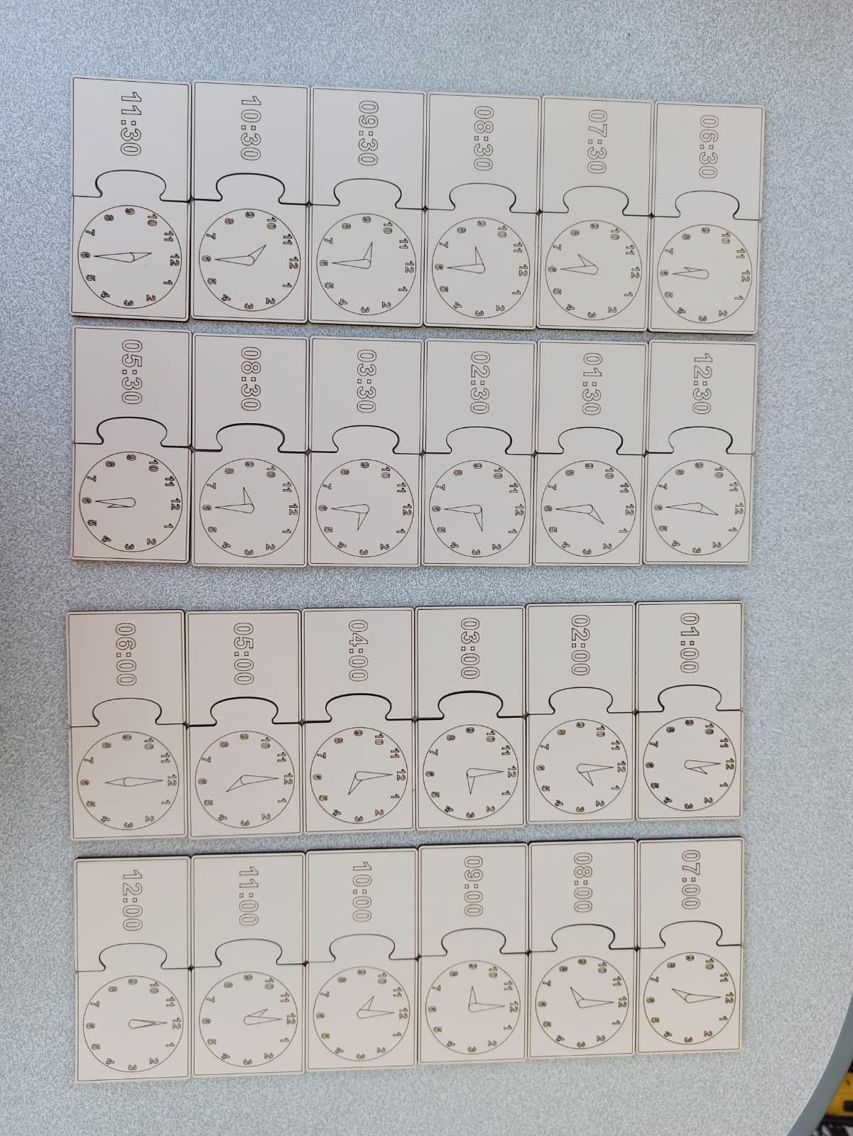 Learning Time Learning Clock Digital Analog Clock Learning | Etsy