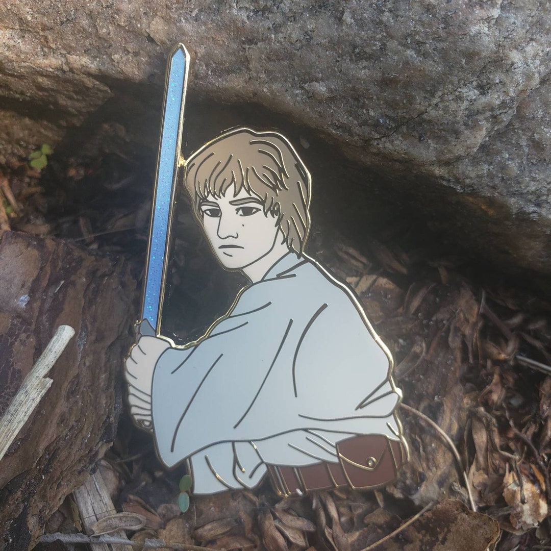 Star Wars Luke Skywalker Farm Boy Enamel Pin - Etsy