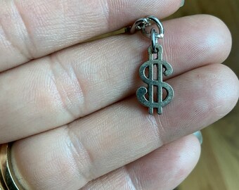 Dollar Sign Keychain - Etsy