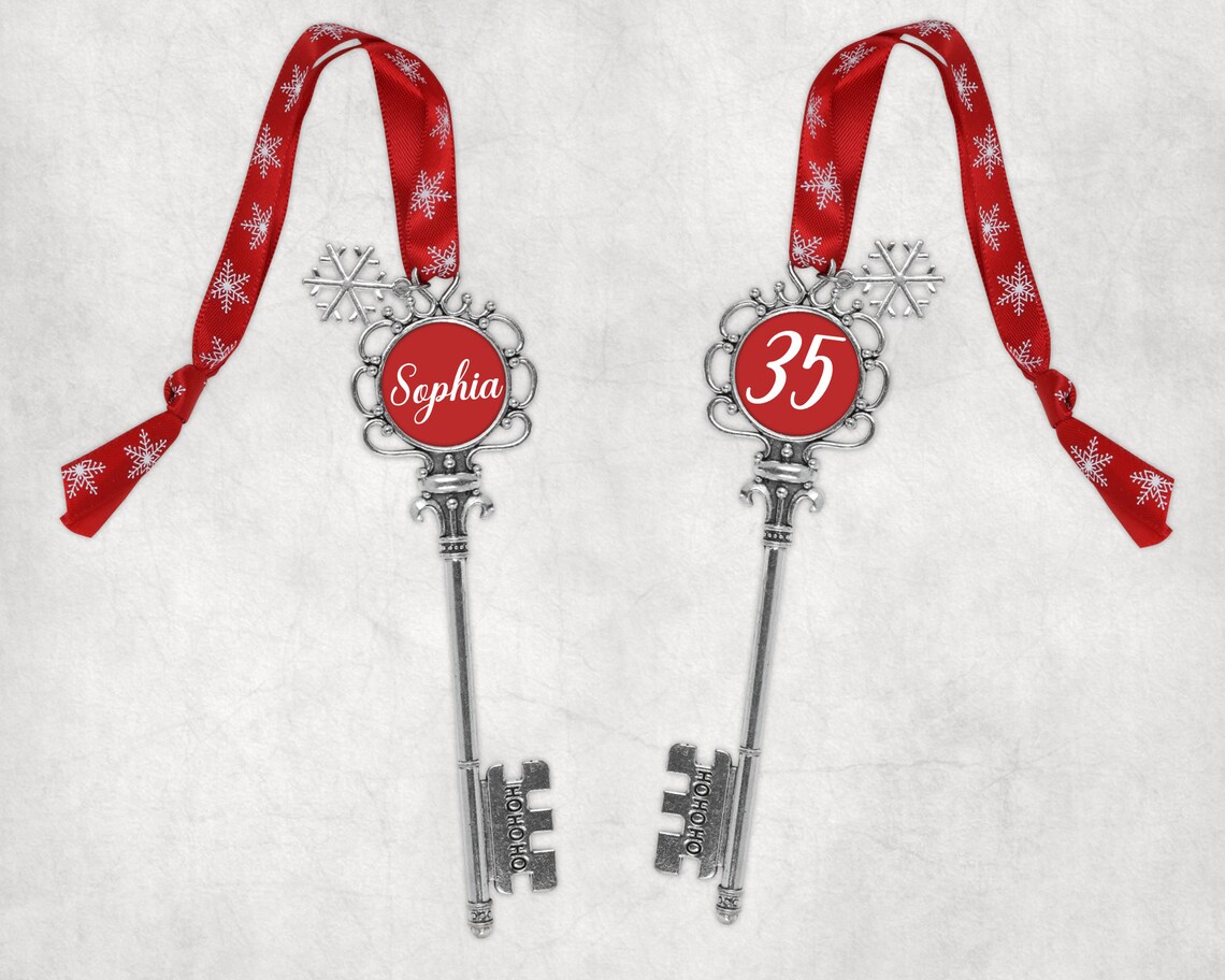 Personalised Santa's Magic Key/christmas Eve Box Filler/santa's Special ...