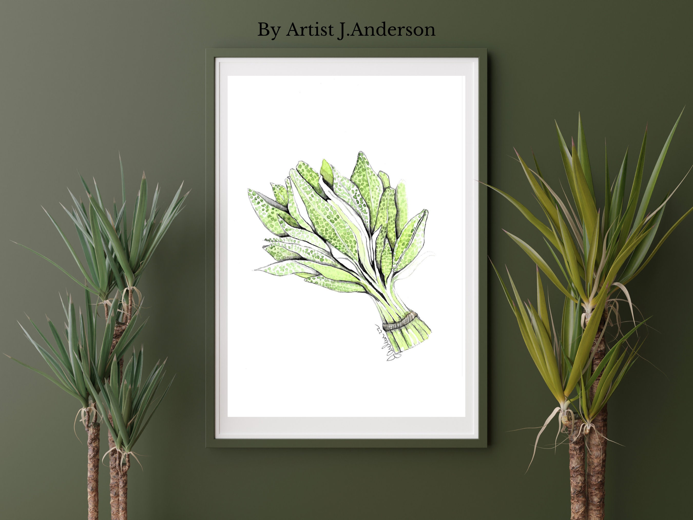 Sage, Printable Botanical Collection Art, PDF, Digital Download - Etsy