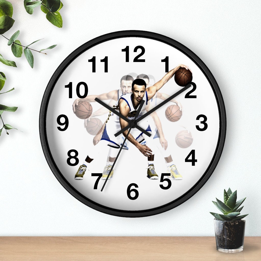 Steph Curry Wall Clock - Etsy