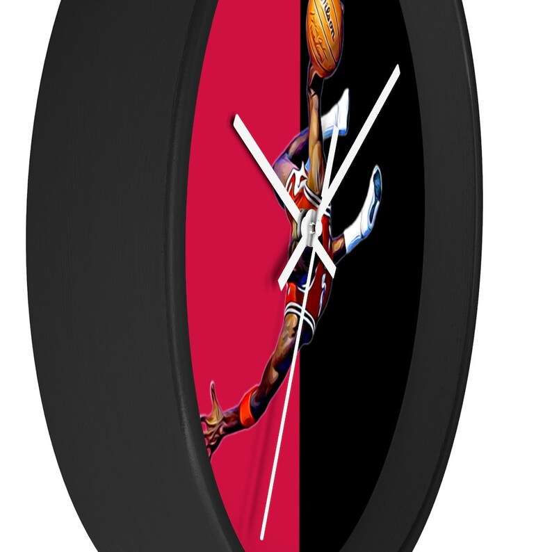 Michael Jordan Wall Clock - Etsy
