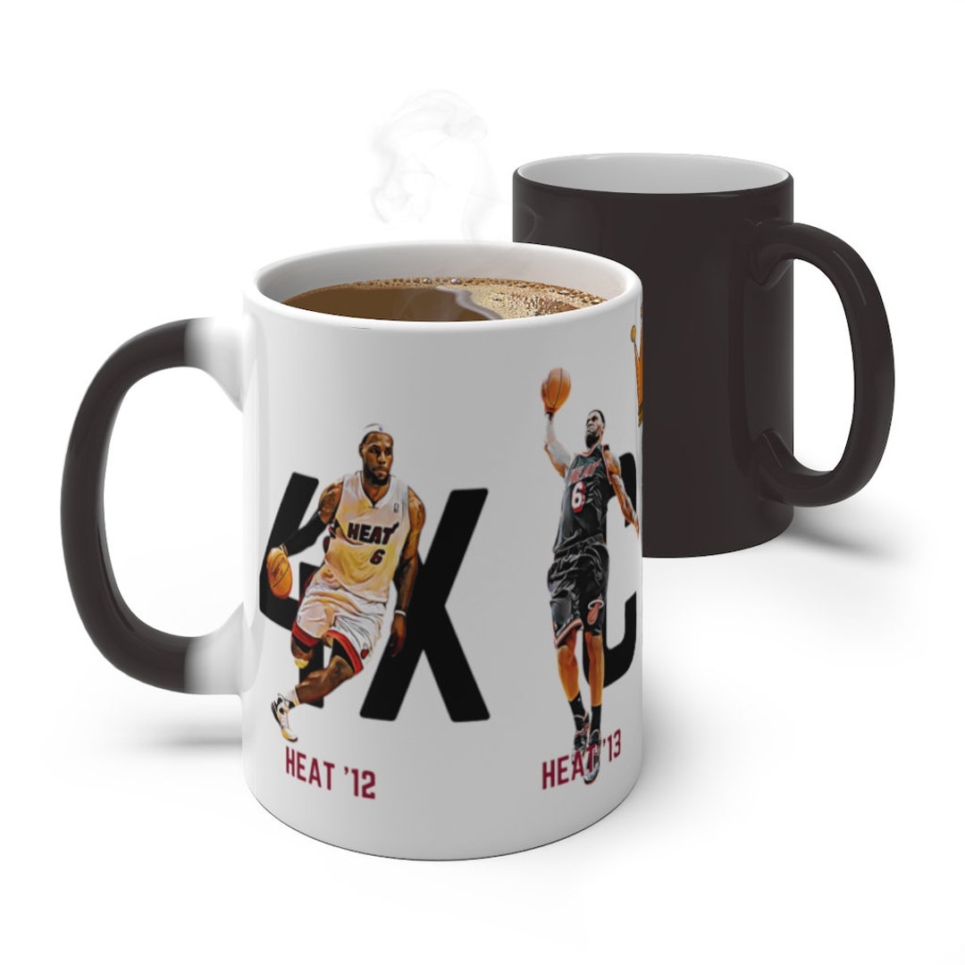 Lebron James 4X Championship Color Changing Mug - Etsy France