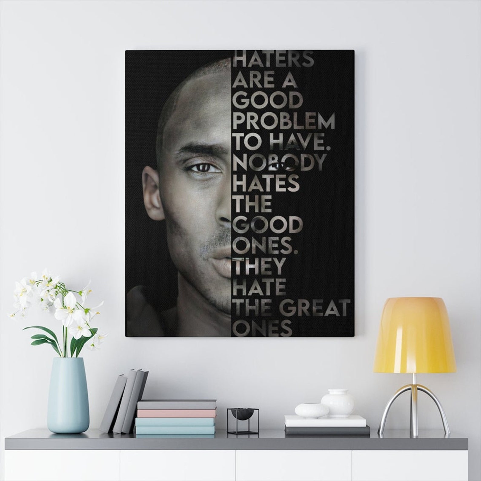 Lebron James Lakers Motivation Bundle Canvas Poster Wall Art 2 Pieces ...