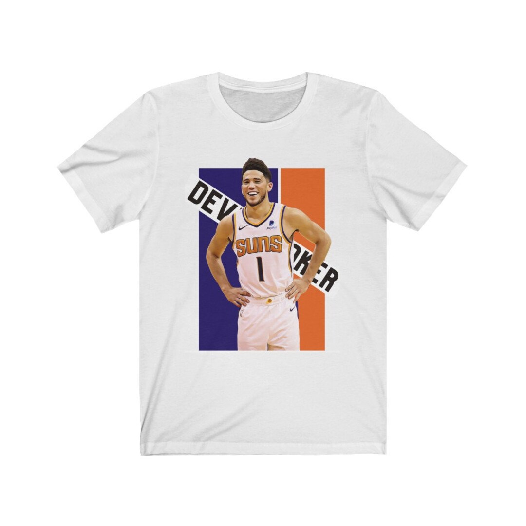 Devin Booker Phoenix Suns Art Drawing Unisex Jersey Short Sleeve Tee - Etsy