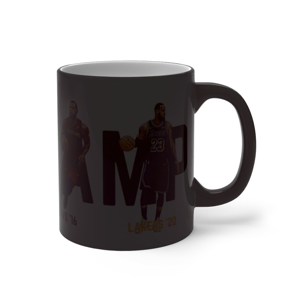 Lebron James 4X Championship Color Changing Mug - Etsy France
