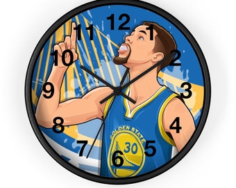 Steph Curry Clock - Etsy