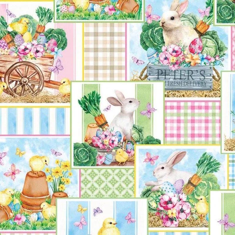 Easter Fabric - Etsy