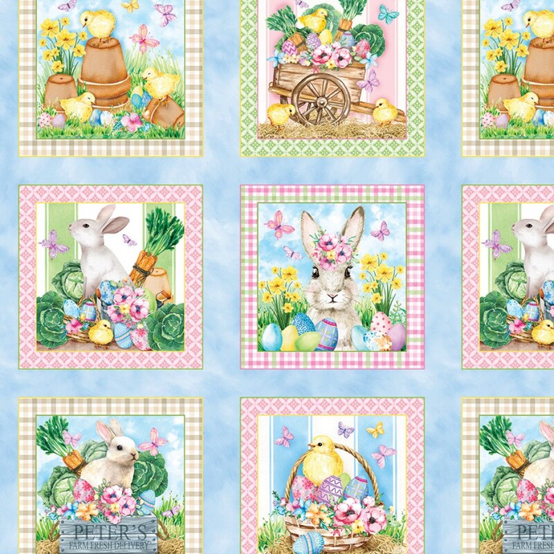 Easter Fabric Panels - Etsy