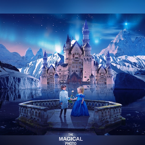 Frozen Backdrop - Etsy