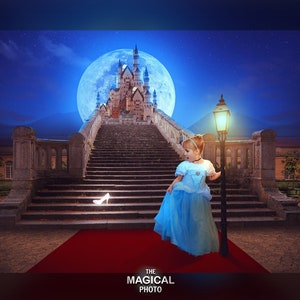 Princess Digital Background, Digital Backdrop, for Composite Photoshop ...