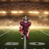 Football on Fire, Digital Background, Digital Backdrop, Photography ...