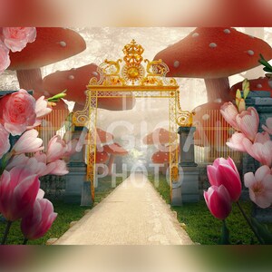 Wonderland Digital Background, Digital Backdrop, for Composite ...
