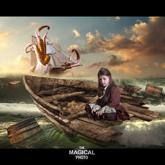 Pirate Digital Background Digital Backdrop for Composite - Etsy